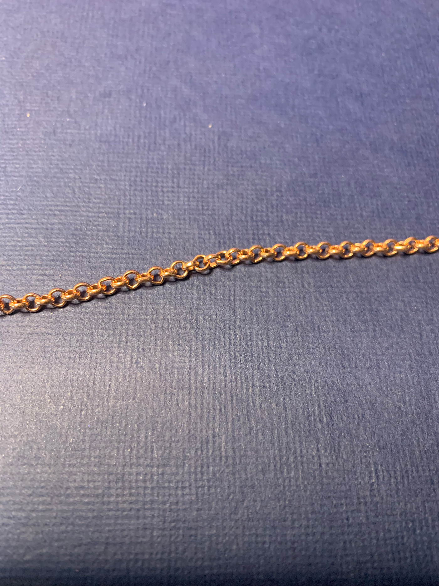 Copper 3.5 mm Rolo Chain - IMGBAT